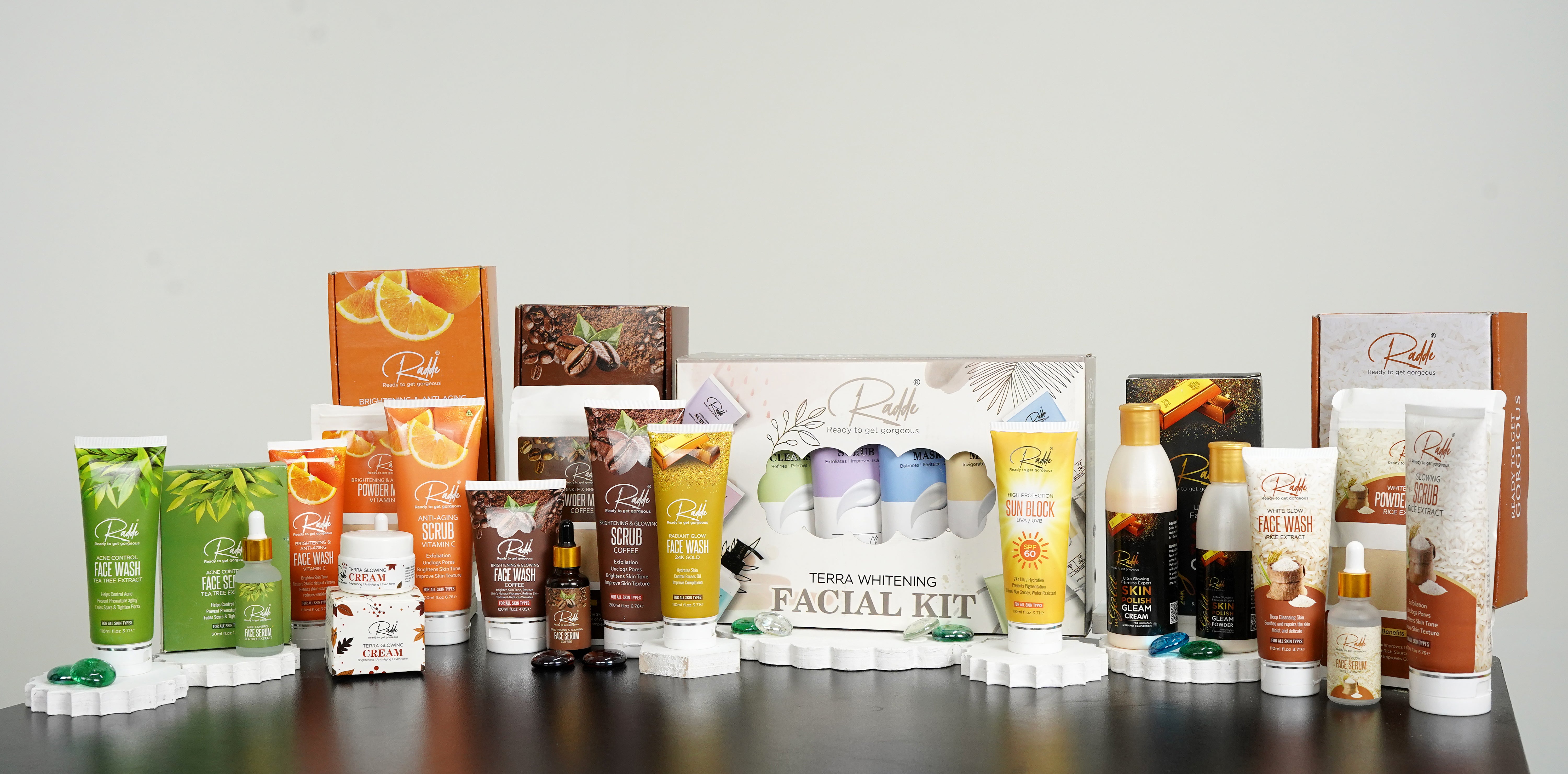 Glowing Facial Kits – Radde Cosmetics