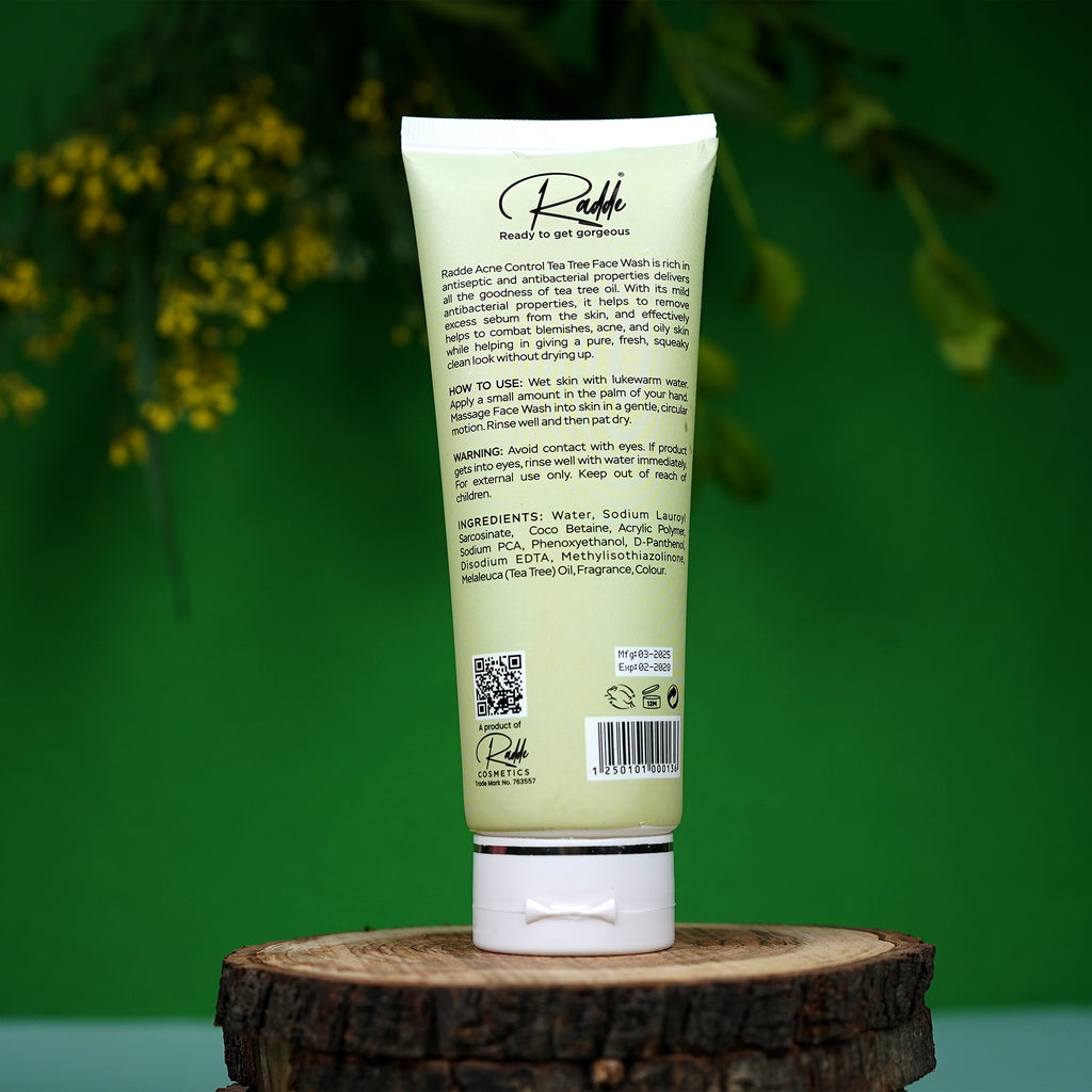 Tea Tree Face Wash – Radde Cosmetics