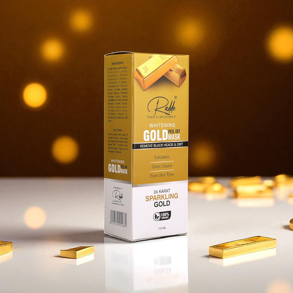 Gold Peel Off Mask – Radde Cosmetics
